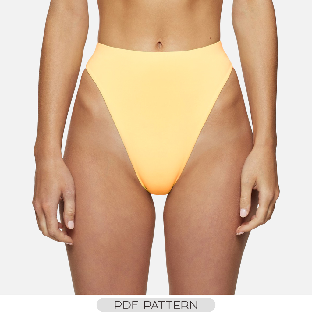 HIGH WAIST BIKINI PATTERN FOR BEGINNERS – Shakti Patterns