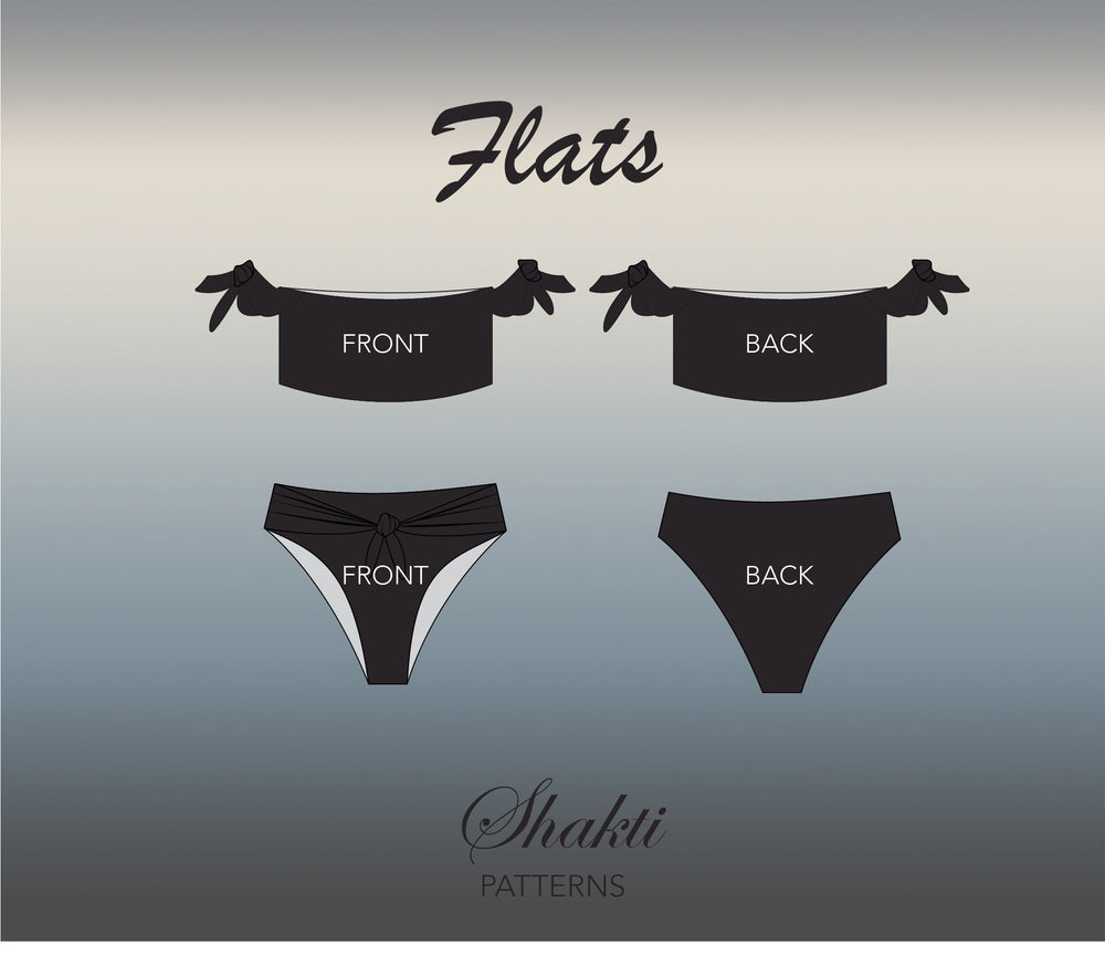 Bikini Set Pdf Pattern | Top & Bottom | DIY Bikini Sewing Pattern | Si – Shakti Patterns